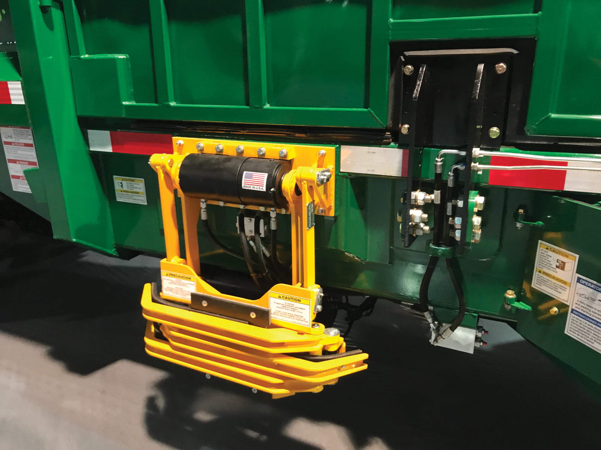 PER-D6098B-47 | Barrel Grabber Side Load Dumper - Holtz Industries